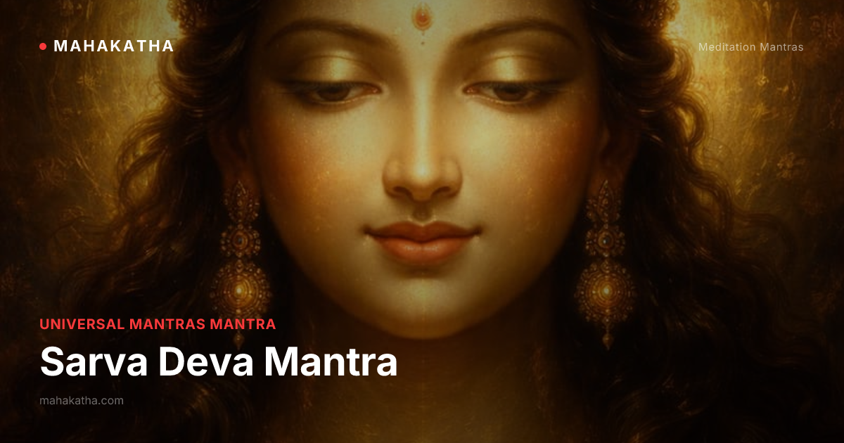 Sarva Deva Mantra | Mahakatha